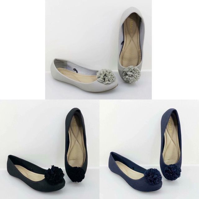Jual VINCCI VNC Flat shoes sepatu teplek suede corsage original ...