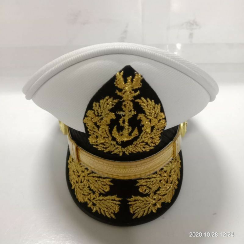 Jual MINIATUR TOPI PET TNI AL PATI, miniatur topi pet tni al jendral ...