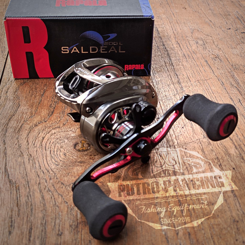 Jual Reel Rapala Saldeal 200L Baitcasting BC | Shopee Indonesia