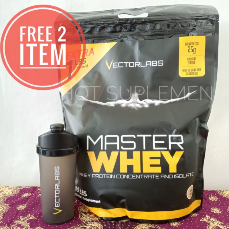 Jual Vectorlabs Master Whey 10 Lbs 10Lbs Whey Protein Isolate Blend ...