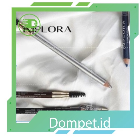 Jual DOMPET ID - IMPLORA Eye Brow Pencil 2 IN 1 ( PENSIL + SERUTAN ...