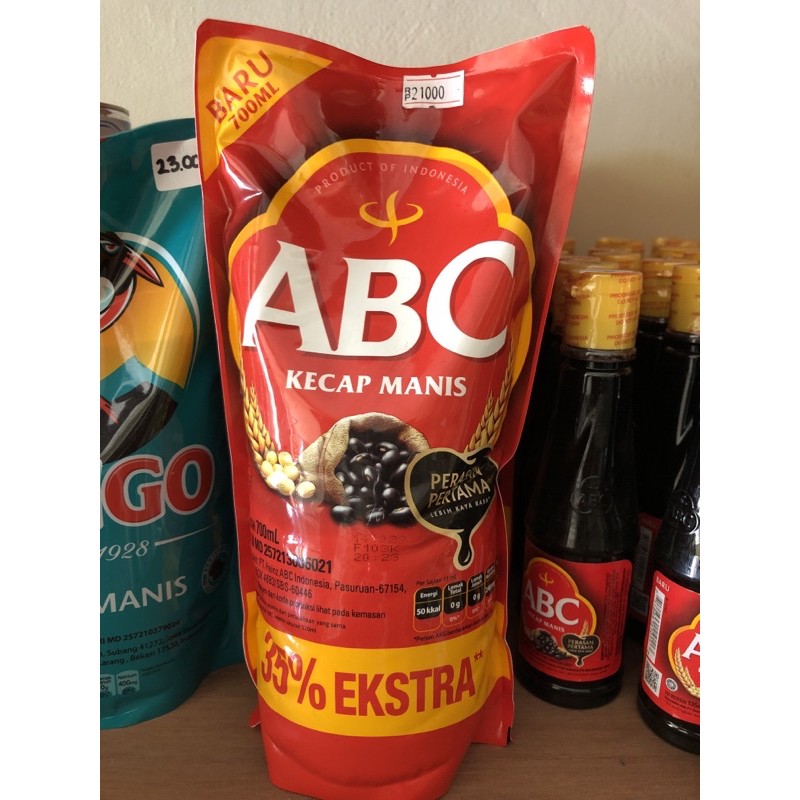Jual kecap manis abc 700ml | Shopee Indonesia