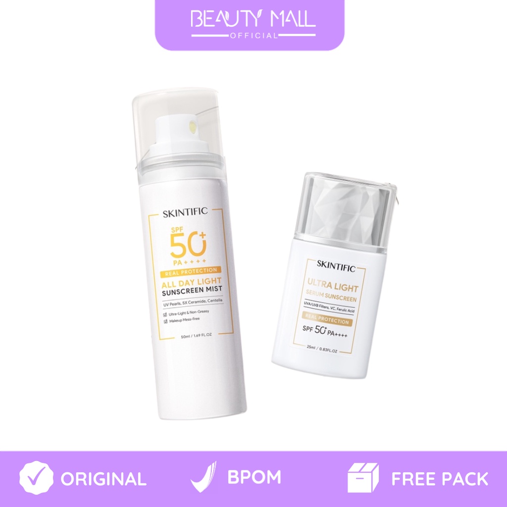 Jual SKINTIFIC Sunscreen Series SPF 50 PA++++ | Shopee Indonesia