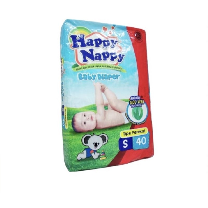 Jual Happy Nappy S 40 (tipe perekat) | Shopee Indonesia