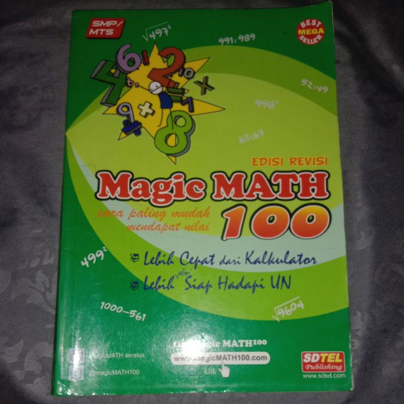 Jual Buku Magic Math 100 SMP | Shopee Indonesia