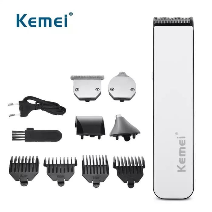Jual Alat Cukur Rambut Kemei KM-3590 Hair Clipper 5 in1 Multifungsi 3590 COD | Shopee Indonesia