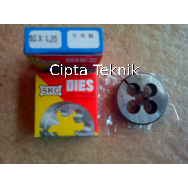 Jual Snei Skc M10 x 1,25 Round Dies M10x1,25 Senei Senai Sney Snay Ulir ...