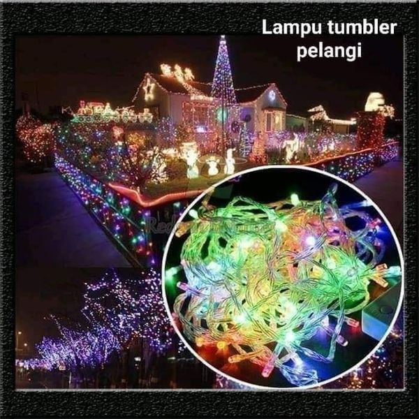 Jual 10 meter Lampu led tumblr lampu natal rice lamp lampu hias ...