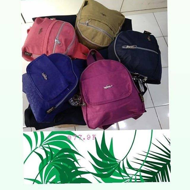 Jual Tas ransel kecil / mini, kipling, cocok untuk gaul | Shopee Indonesia