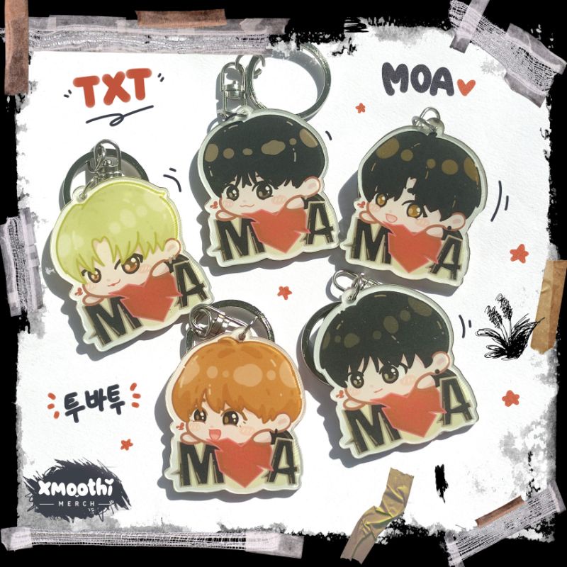 Jual TXT KEYCHAIN - ACT:LOVESICK - GANTUNGAN KUNCI KPOP CHIBI - FANMADE ...