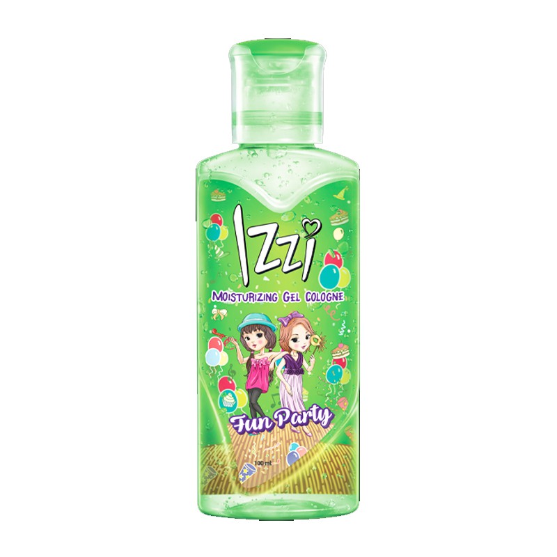 Jual Izzi Moisturizing Gel Cologne Fun Party 100ml | Shopee Indonesia