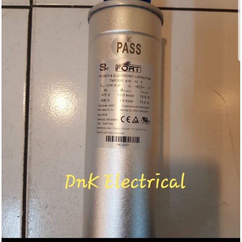 Jual Capacitor/Capasitor/Kapasitor FORT 10kvar/10 kvar 415V | Shopee Indonesia