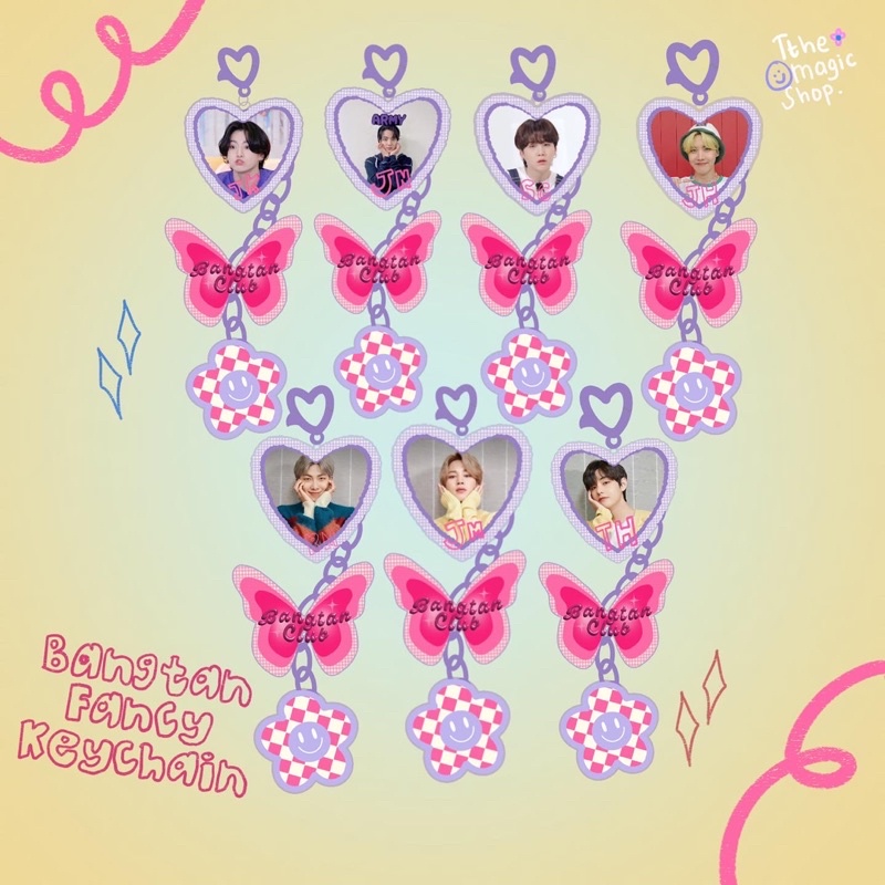 Jual BANGTAN FANCY KEYCHAIN | Shopee Indonesia