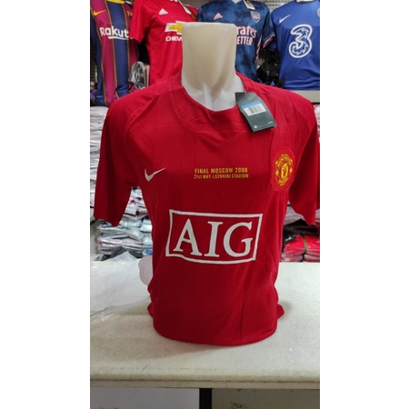 Jual JERSEY GRADE ORI MU FINAL MOSCOW 2008 HIGH QUALITY | Shopee Indonesia