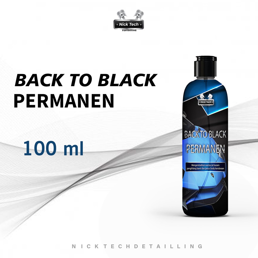 Jual penghitam/penghitam pemanent/back to black/Nick Teck Black To ...