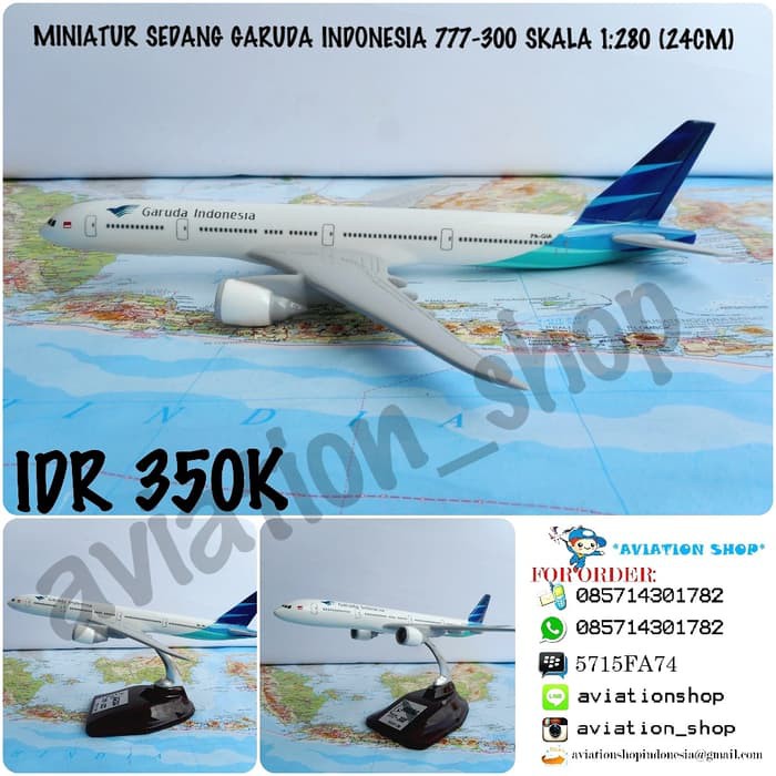Jual Diecast Pesawat Jet - Diecast Pesawat - Miniatur Pesawat Garuda ...