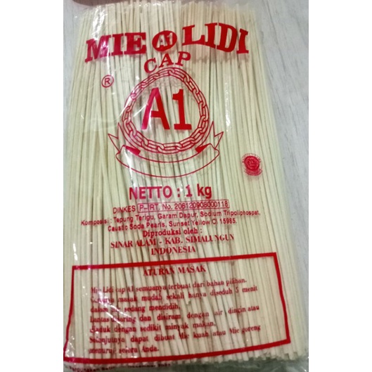 Jual Mie Lidi Putih Cap A1 1000gram | Shopee Indonesia