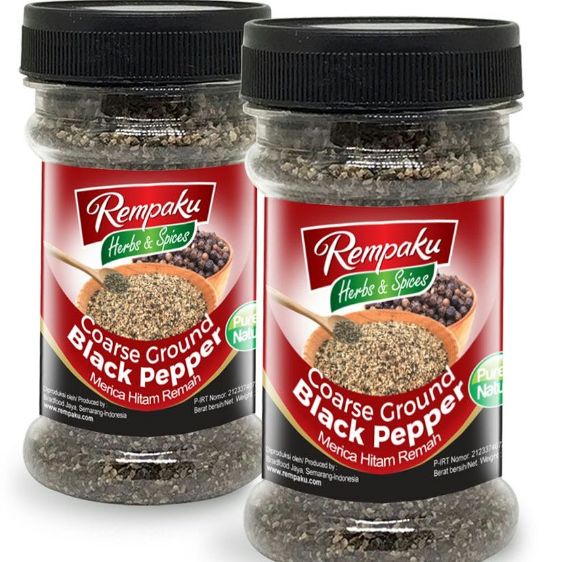 Jual Rempaku Blackpepper Coarse | Lada Hitam Kasar | Shopee Indonesia