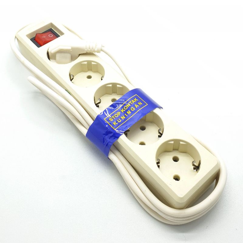 Jual Stop Kontak / Colokan Listrik 5 Meter 5 Lubang + Switch KAWASHUKI ...