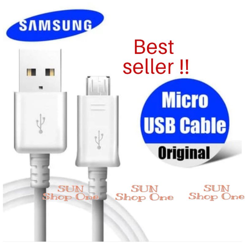 Jual Kabel Data Samsung Original Micro Usb Fast Charging 2A | Shopee ...