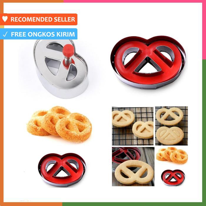 Jual CETAKAN KUE KERING MONDE PRETZEL BUTTER COOKIES CLASSIC KLASIK ...