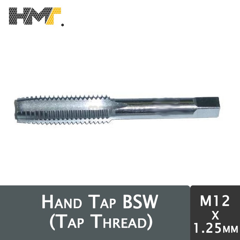 Jual Tap Thread / Hand Tap BSW M12 x 1.25 mm ( 1 Set ) | Shopee Indonesia