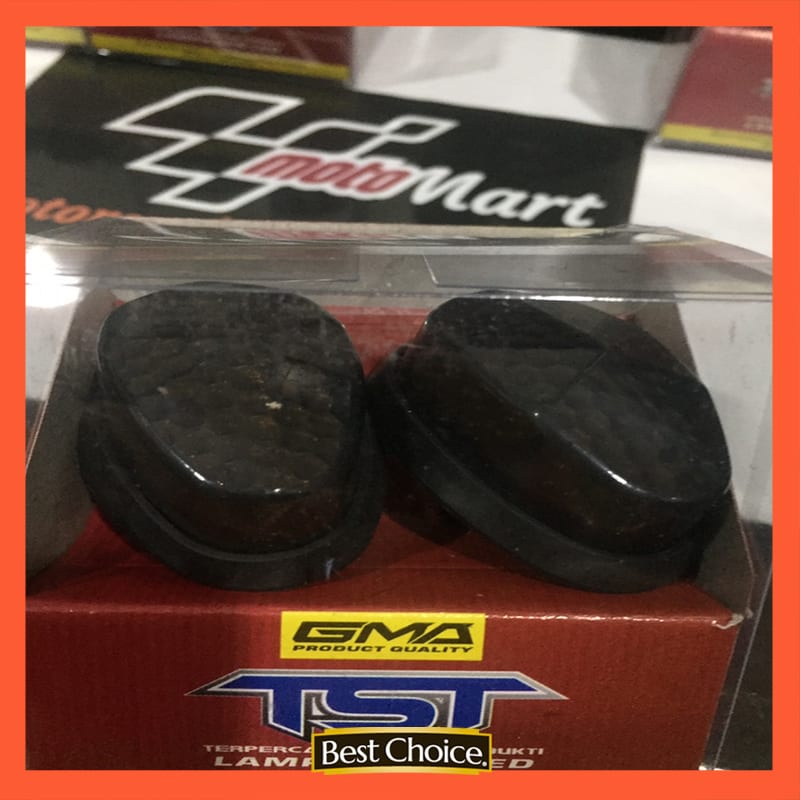 Jual Lampu sein sen Tempel Oval motor custom | Shopee Indonesia