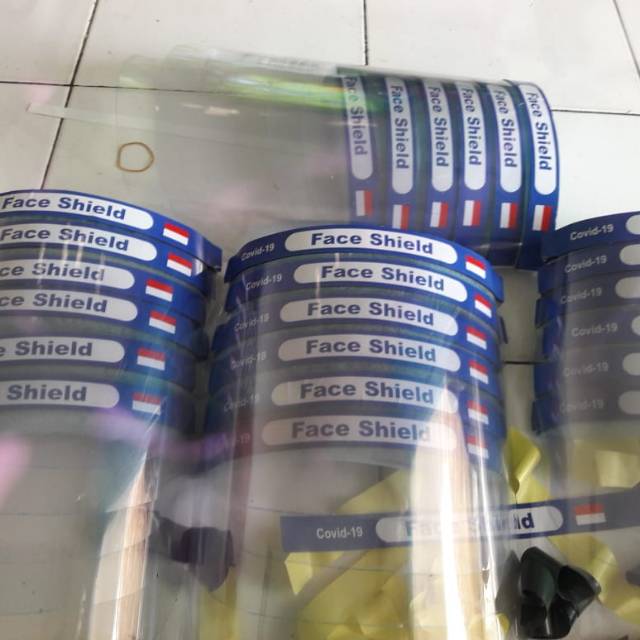 Jual FACESHIELD / TAMENG MUKA/ APD/ MASKER MUKA /PELINDUNG CORONA ...