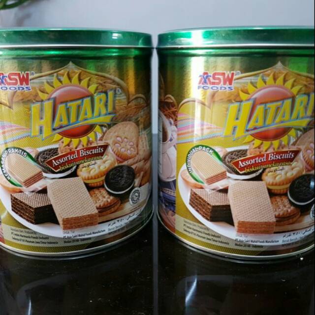 Jual Hatari assorted biskuit kaleng bulat(1) | Shopee Indonesia