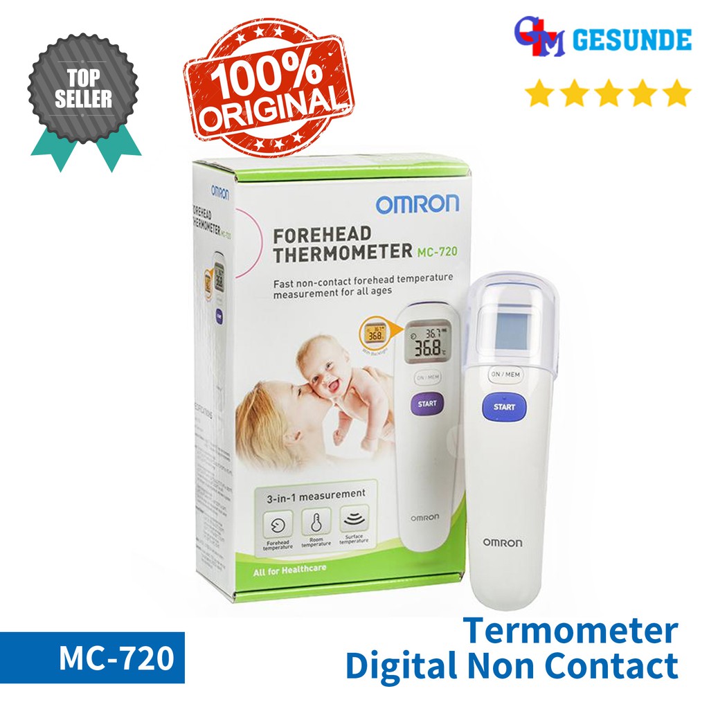 Jual Termometer Digital MC-720 Dahi Omron Alat Ukur Demam Otomatis ...