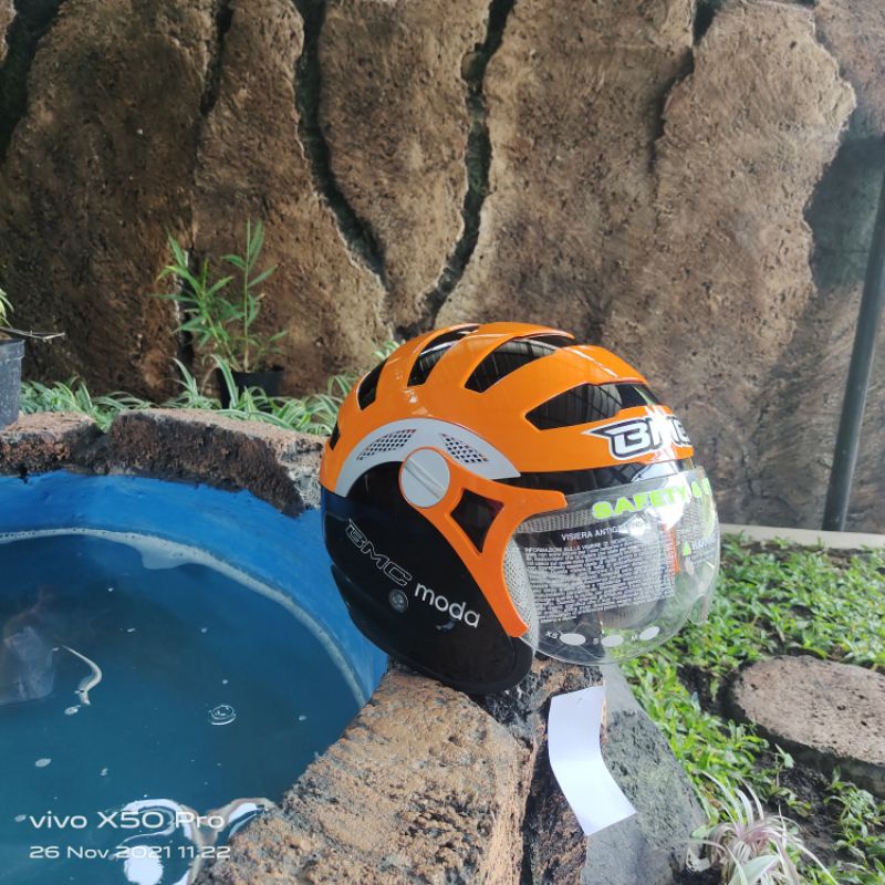 Jual HELM BMC MODA RETRO ORIGINAL | Shopee Indonesia