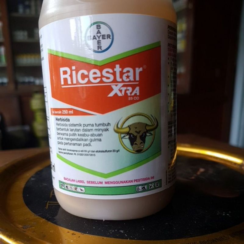 Jual Ricestar Xtra 89OD 250ml herbisida padi cap banteng bayer | Shopee ...