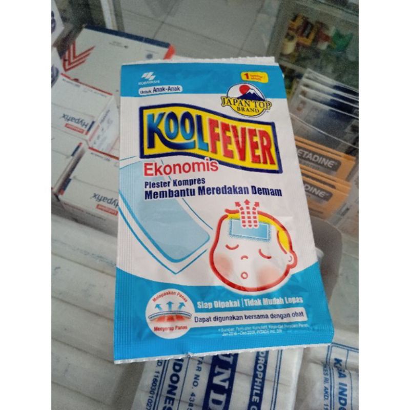 Jual KOOLFEVER Plaster Demam Penurun Panas | Shopee Indonesia