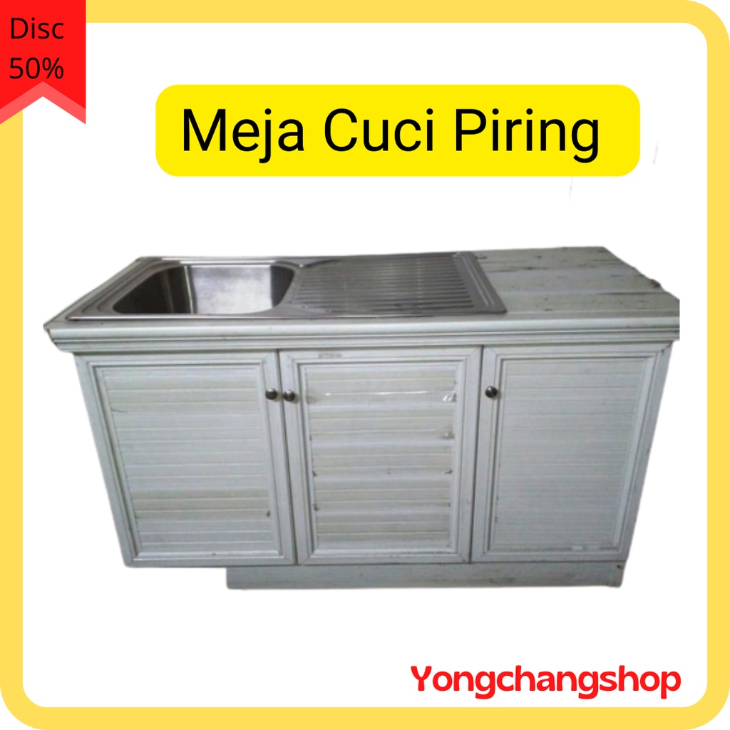 Jual tempat cuci piring + lemari / meja cuci piring / tempat cuci ...