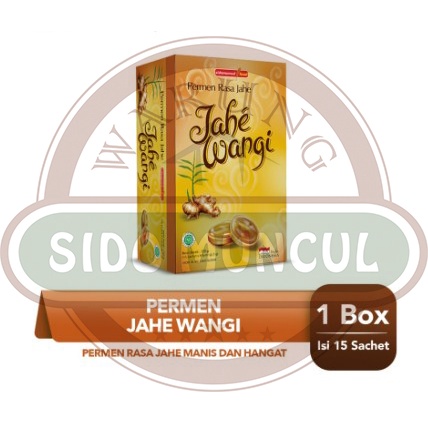 Jual Sido Muncul Permen Jahe Wangi 15's - Manis dan Hangat | Shopee ...