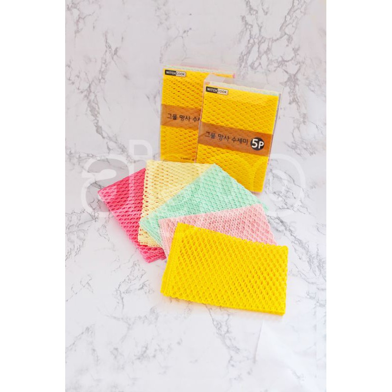 Jual Witchcook Dishwashing Net Cloths - Sabut cuci piring | Shopee ...