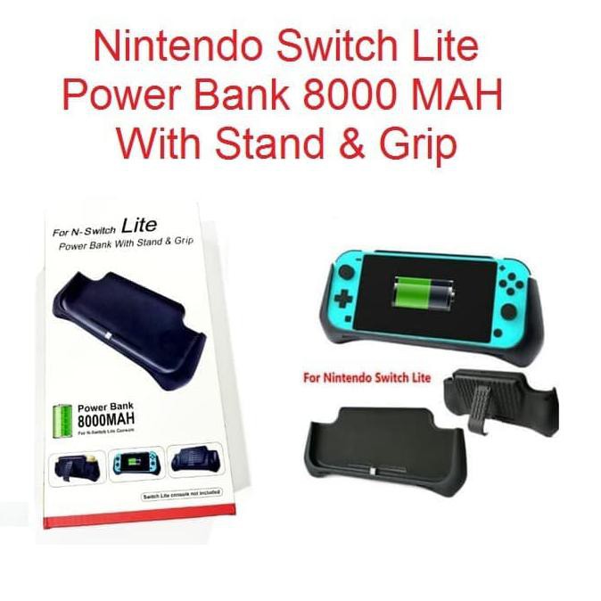 Jual Nintendo Switch Lite Power Bank 8000 Mah With Stand & Grip ...
