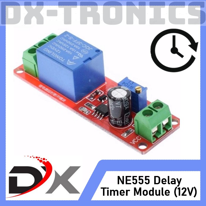 Jual [HARGA SATUAN] Delay Timer NE555 Time Delay Switch Relay 12V Adjustable Module | Shopee ...
