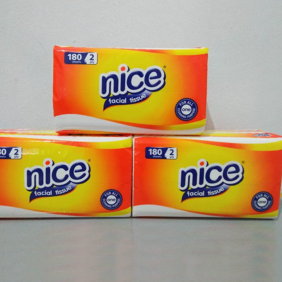 Jual 7.7 FLASH SALE TISSUE NICE 180 LEMBAR MEREK NICE TISUE 180 SHEET ...
