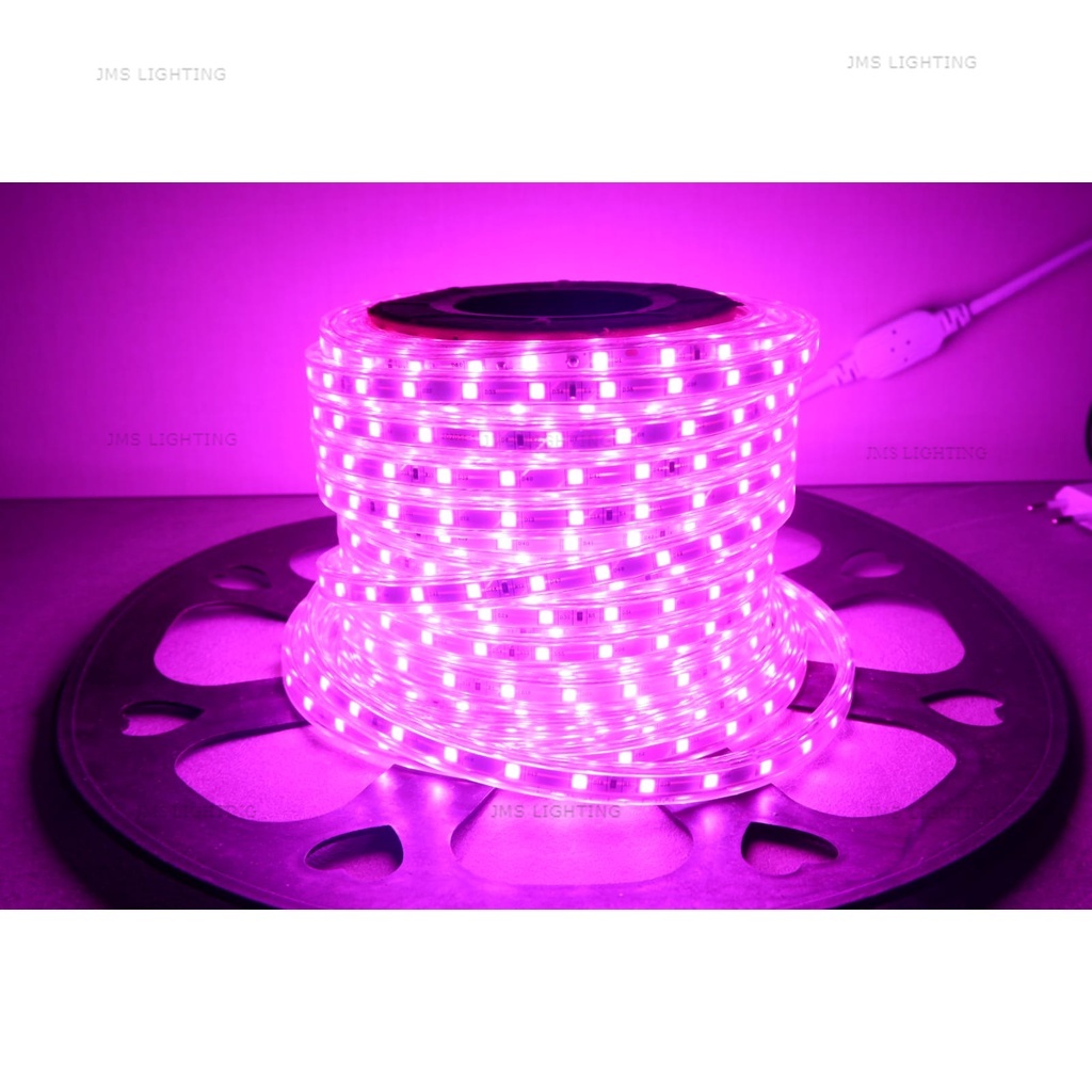 Jual LAMPU LED STRIP SELANG 5050 ASLI BAHAN TEBAL 10M 220v OUTDOOR 10 M ...