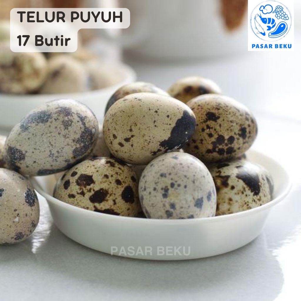 Jual Telur Puyuh 17 Butir per Pack Protein Daging Pasar Beku Padang ...