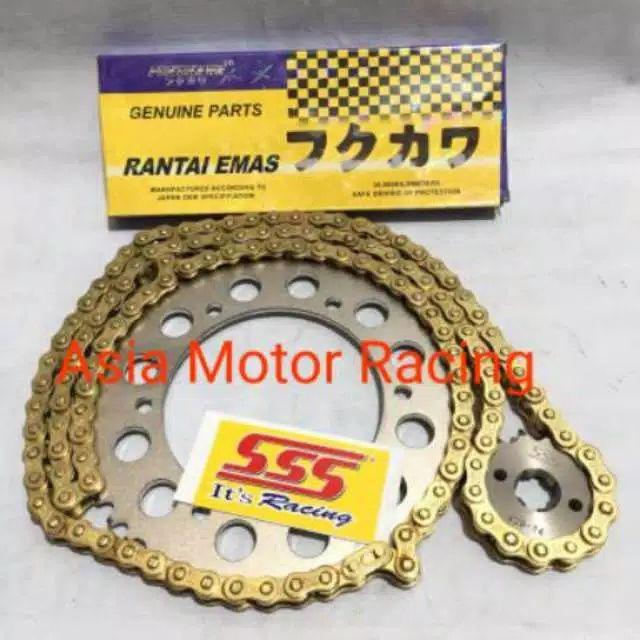 Jual Gearset gear set gir set sss 428 yamaha all new r15 vva all new ...