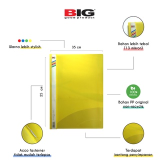Jual 12 Pcs BIG Map Bisnis File F4 Folio Poket / Map Ako / Business ...