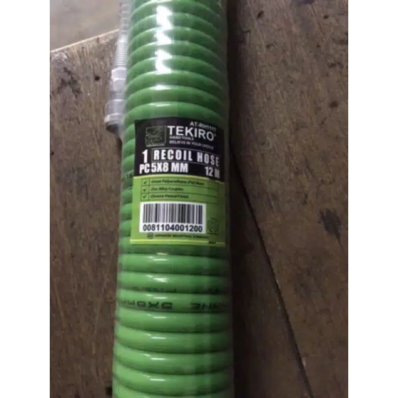 Jual SELANG RECOIL TEKIRO 12 M SELANG SPIRAL TEKIRO 12 M SELANG ...