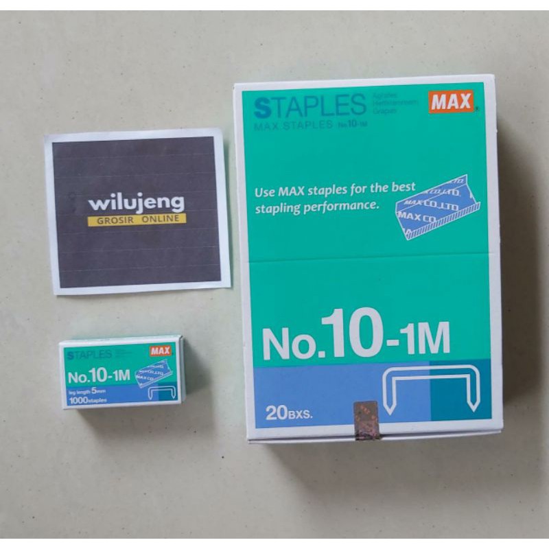 Jual Isi Staples No.10 MAX (pcs) (27gr) | Shopee Indonesia