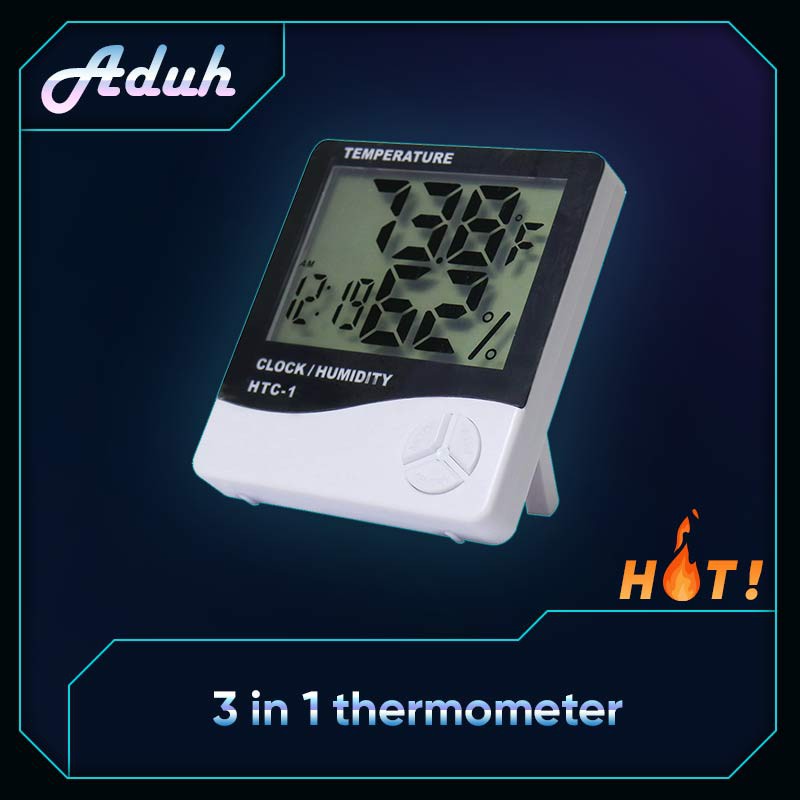 Jual Thermometer Hygrometer Timer Digital | Shopee Indonesia