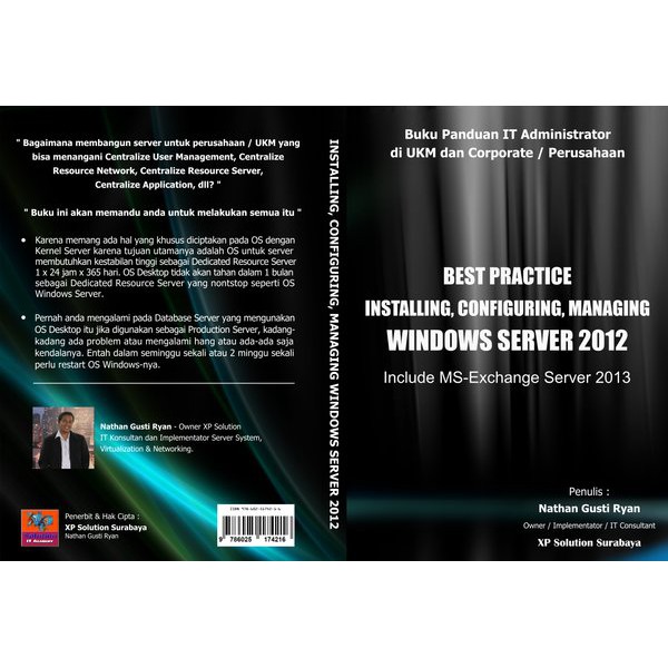 Jual BUKU Best Practice Installing Configuring Managing Windows Server ...