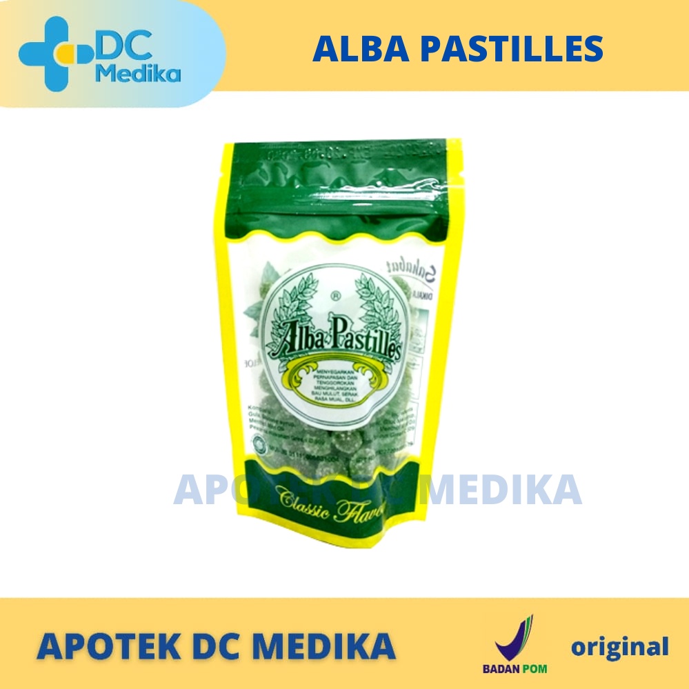 Jual ALBA PASTILLES / PERMEN / pelega tenggorokan | Shopee Indonesia