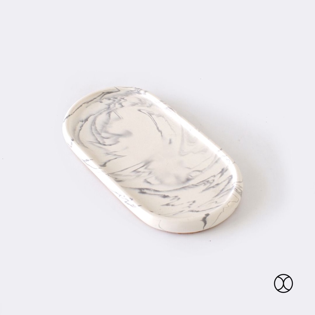 Jual CONCREATE LIVING Tray And Coaster Terra Double Coaster Home Decor ...