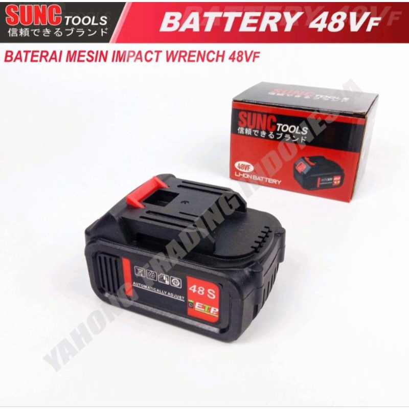 Jual Baterai Mesin Impact Battery 48S Batere Impact Wrench SUNC JLD ...